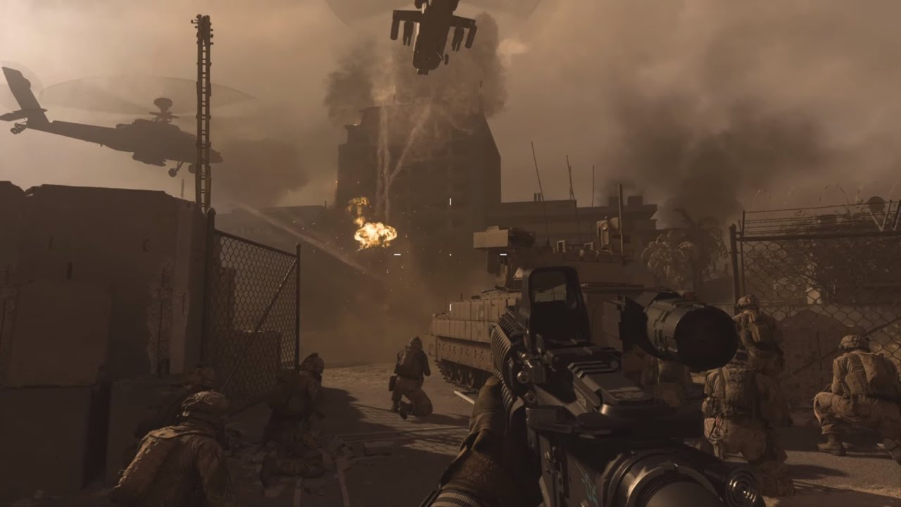 USMC offensive in Urzikstan | Modern Warfare 2019 - YouTube