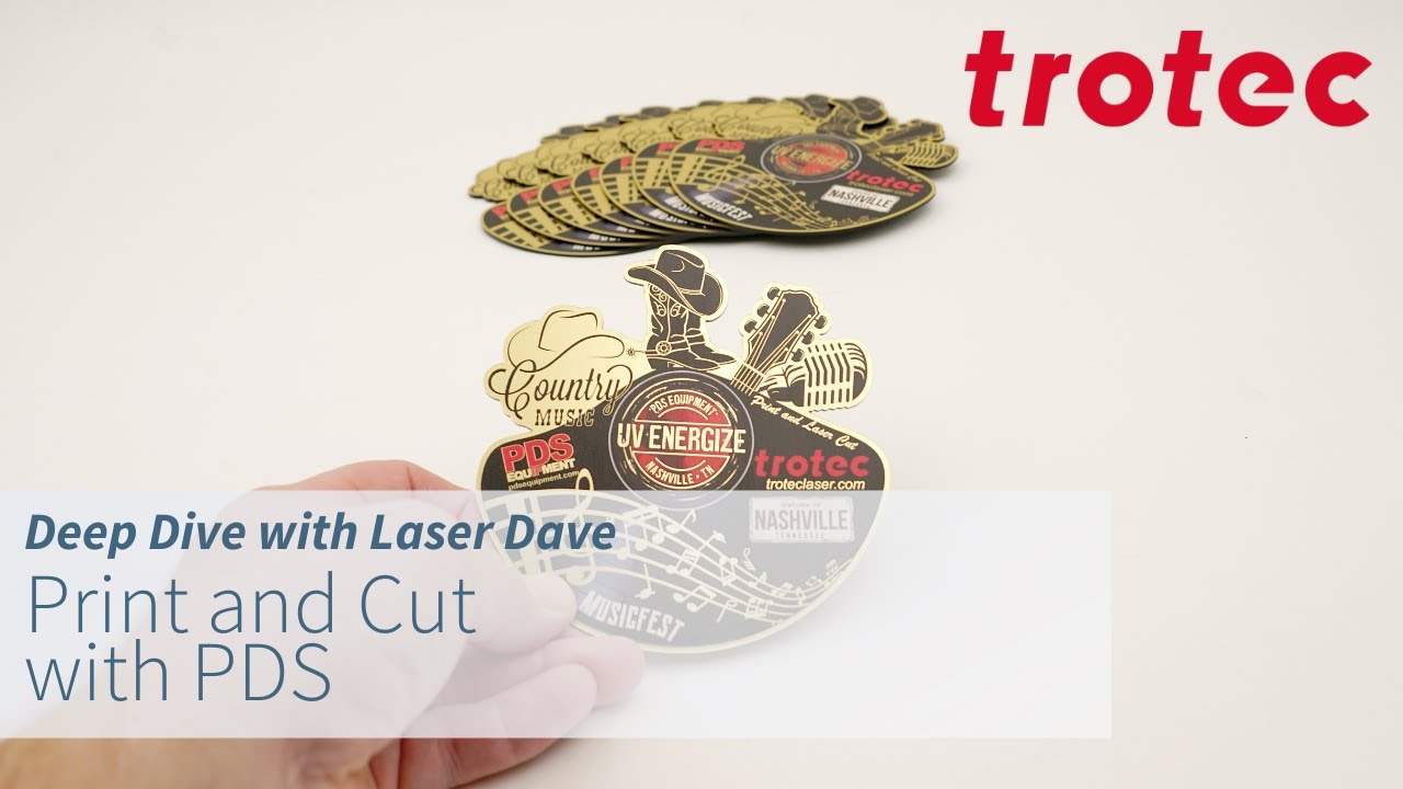 Deep Dive with Laser Dave: Print and Cut - YouTube