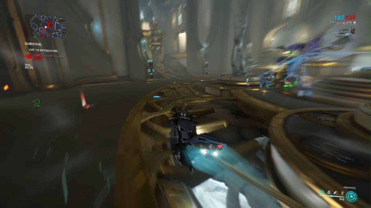 Warframe - Motorcycle Bug - YouTube