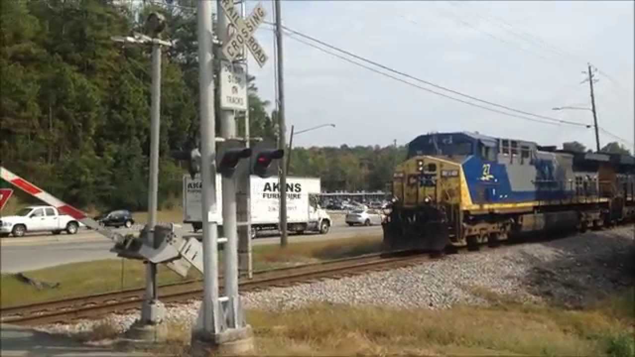 CSX Train Alabaster, AL 10/9/15 - YouTube