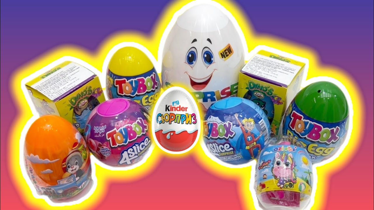 Satisfying Surprise Eggs Opening | Huge surprise eggs unboxing ! - YouTube