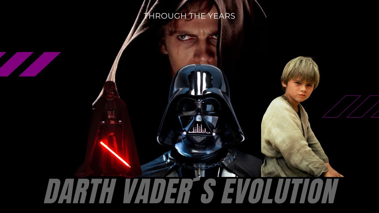 The Evolution Of Darth Vader - YouTube