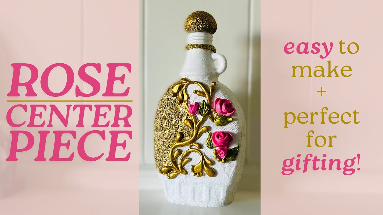 Handmade Decorative Vase | DIY Home Decor | Easy & Elegant Craft Idea ...