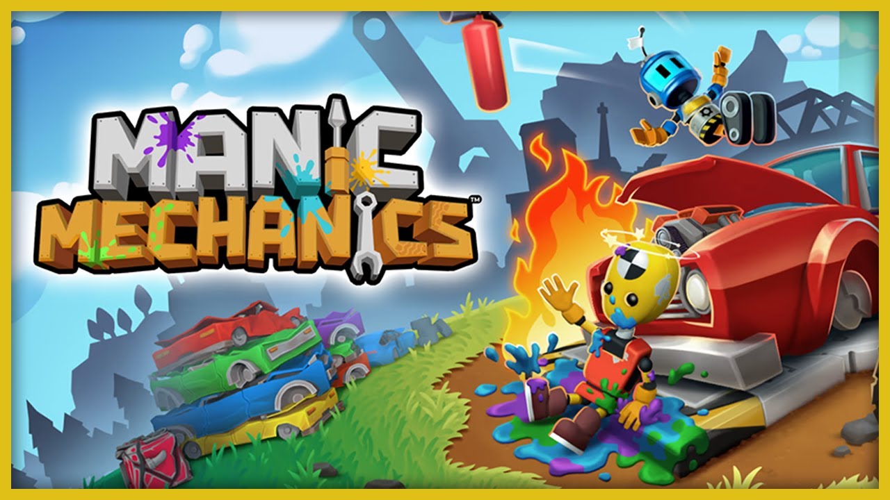 CHAOTIC CO-OP CAR REPAIRS! - Manic Mechanics (4-Player Gameplay) - YouTube