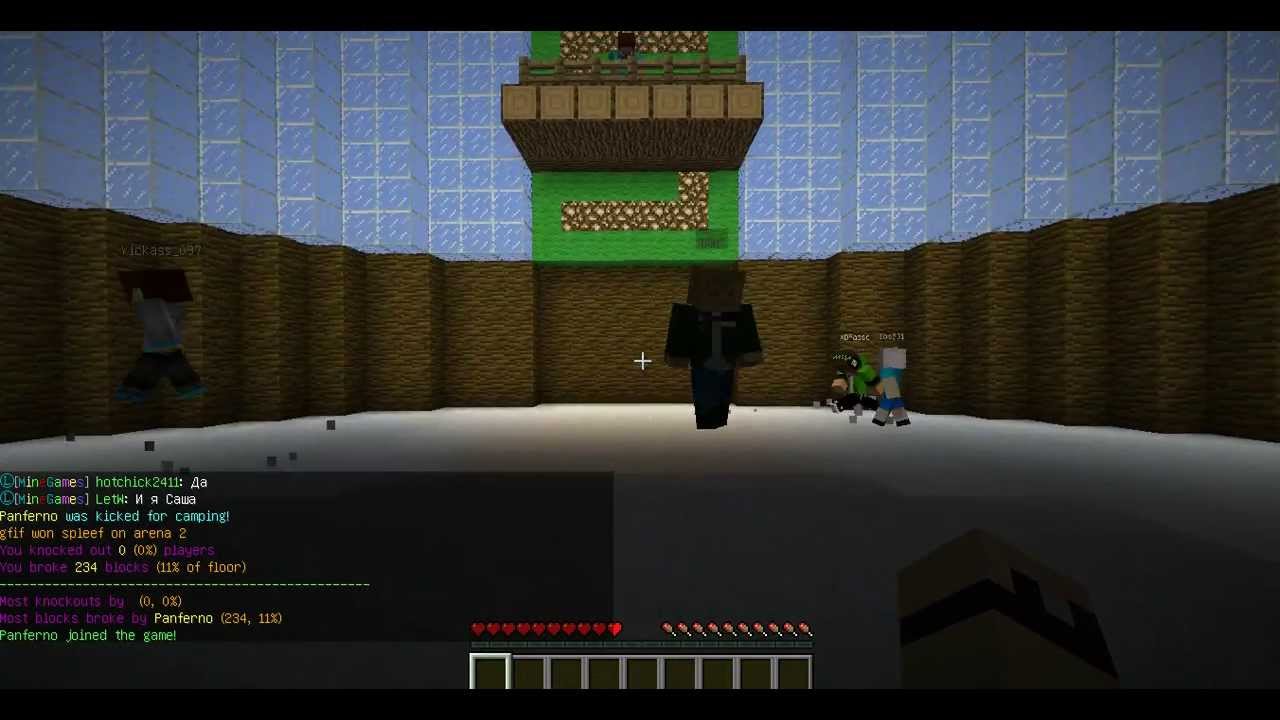 minecraft spleef - YouTube