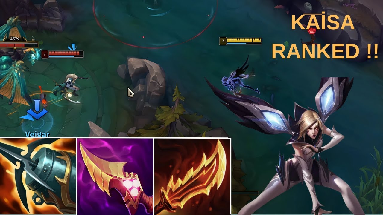 LOL KAİSA GAMEPLAY!! | LOL RANKED - YouTube