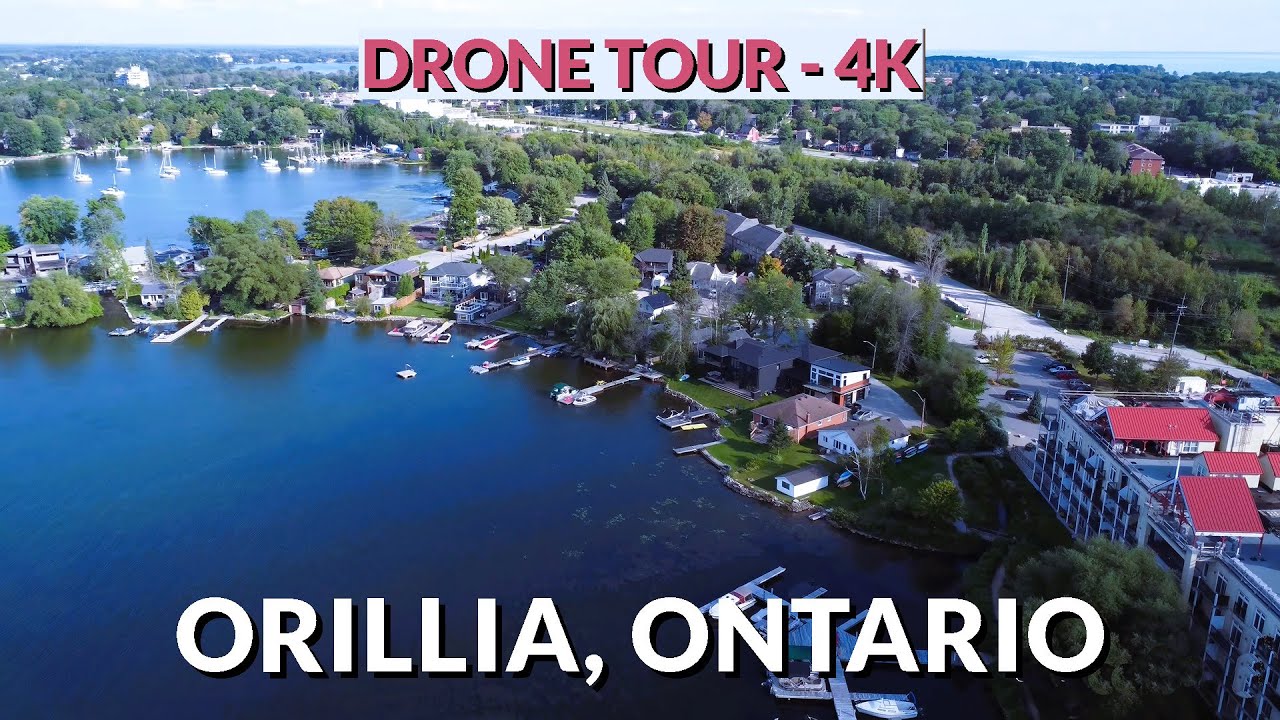 🌟 Orillia, Ontario from Above: Breathtaking Views in 4K! 🚁 - YouTube