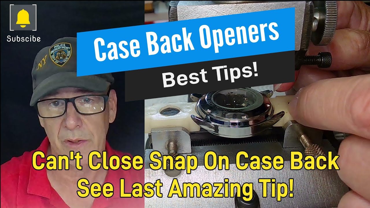 Watch Case Back Tool Review - YouTube