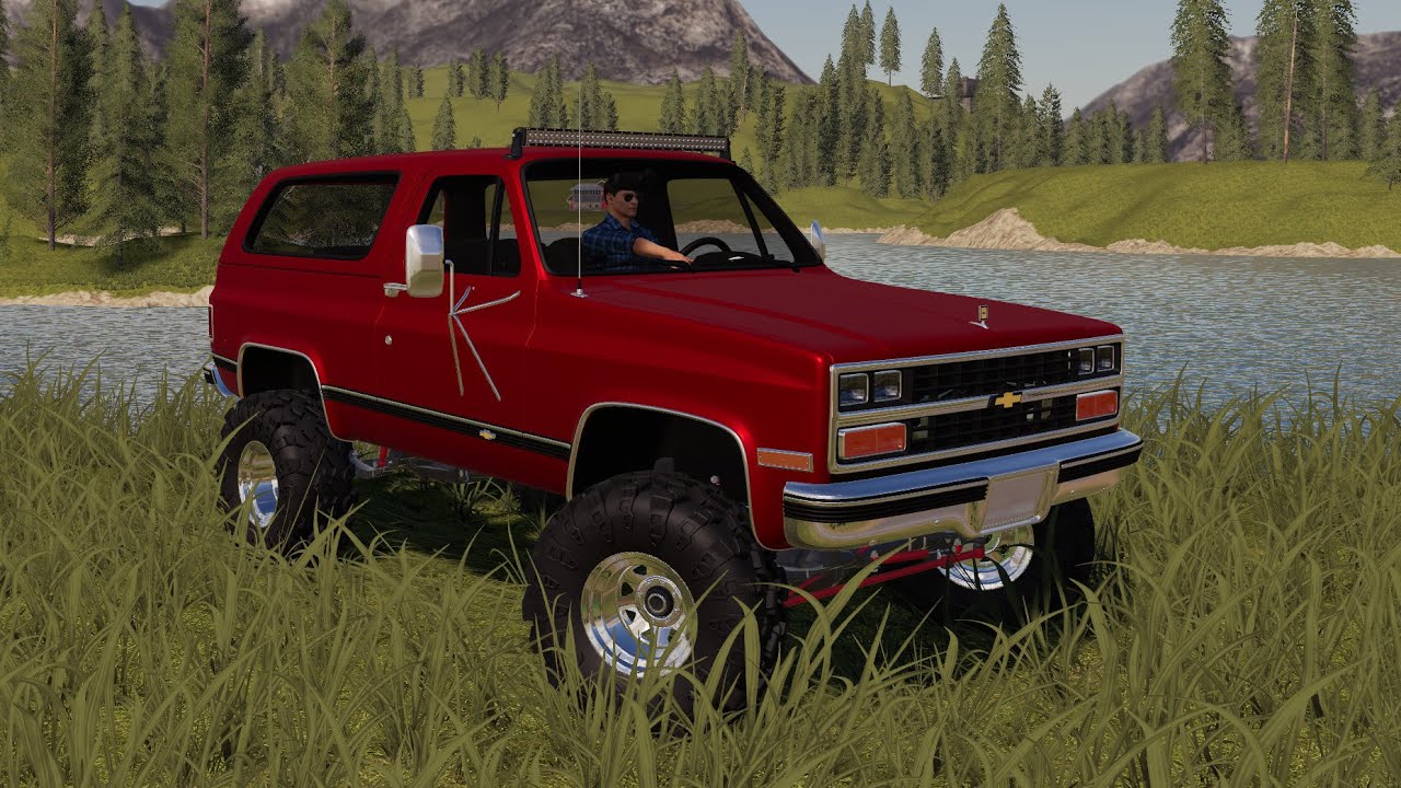 Chevrolet K5 Blazer 1989 - Farming Simulator 2019 - forest Paths [FS 19 ...