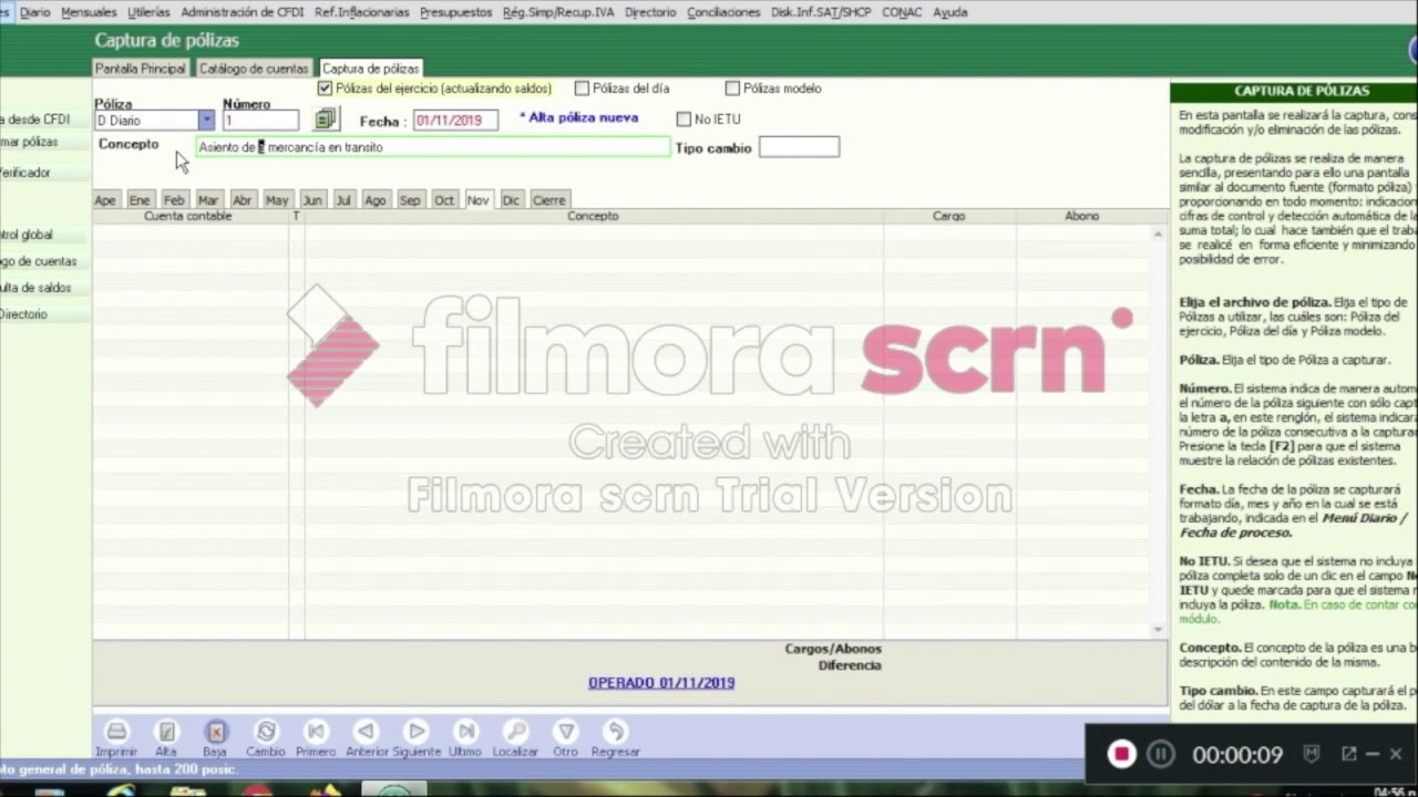 Software contable Supercontabilidad; Tutorial - YouTube