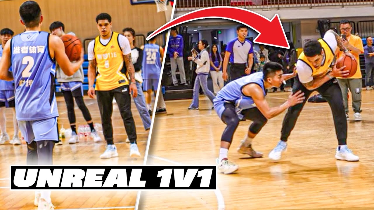 Rob Colon First 1v1 Game To 100 Points in China Against Lin Kun!!!! The ...