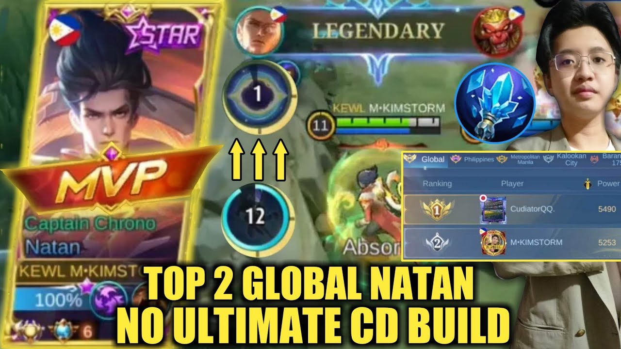 THIS UPDATE REALLY BUFFED UP NATAN(MUST TRY!!!) | NATAN BEST BUILD 2022 | TOP 2 GLOBAL NATAN ...