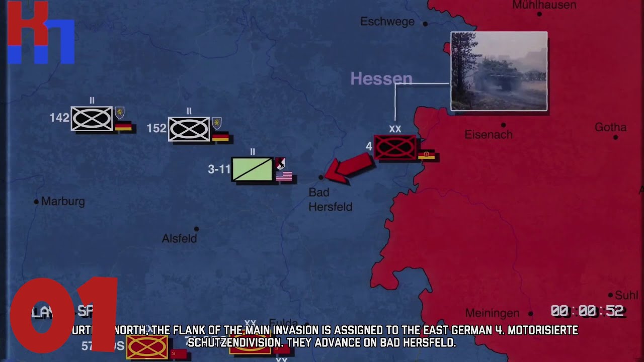 WARNO - Army General: Bruderkrieg (NATO) #01 - YouTube