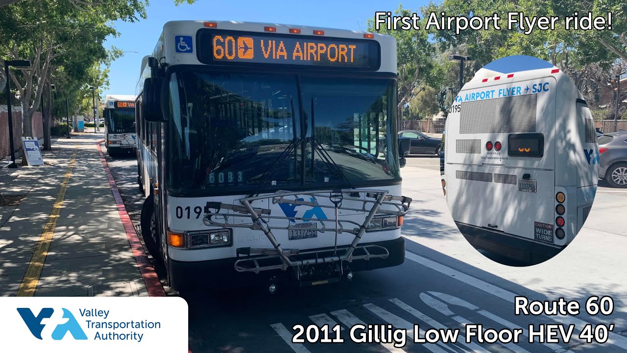 VTA 0195 on Route 60 - 2011 Gillig Low Floor Hybrid 40’ - YouTube