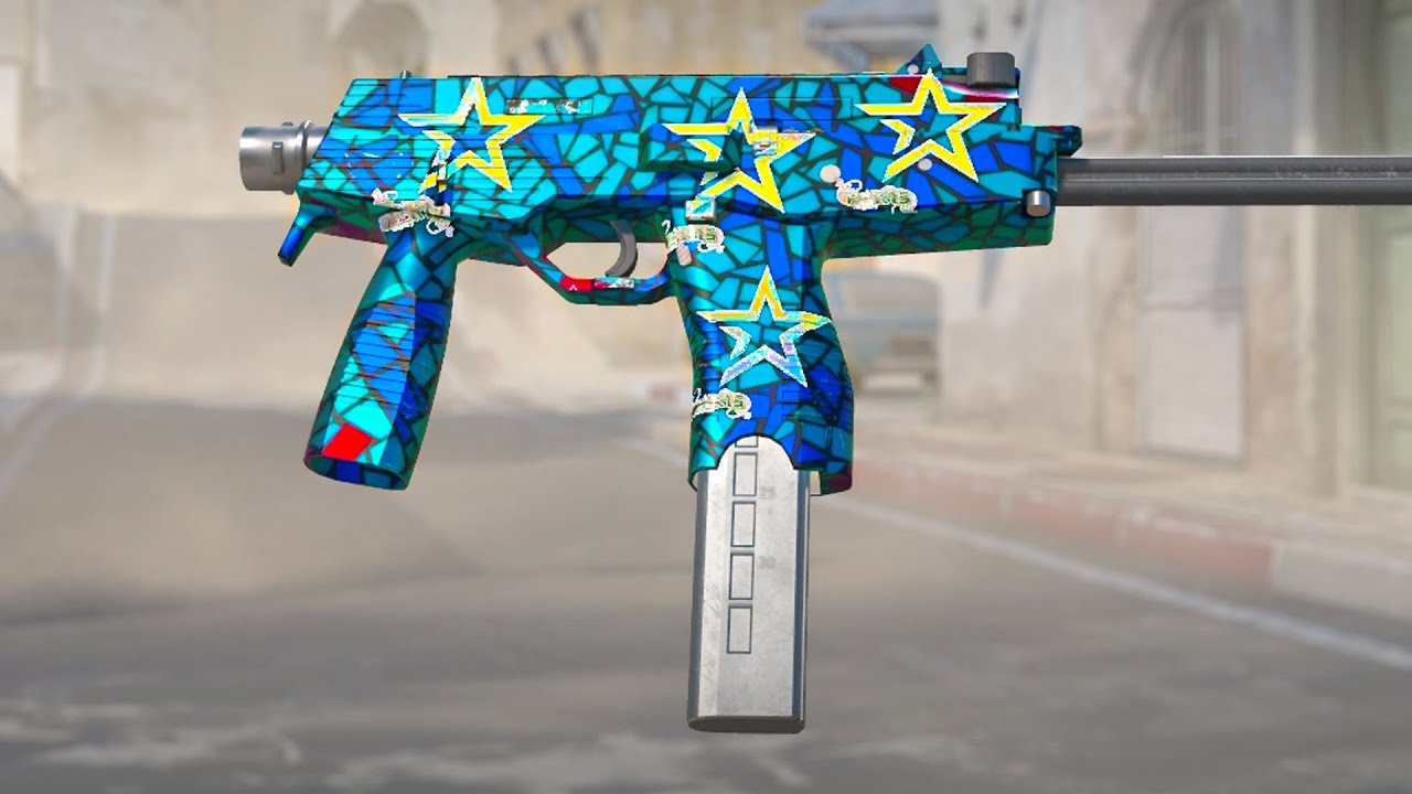 CS2 COMPLEXITY GAMING Paris Holo Sticker - MP9 Stained Glass + 4x ...