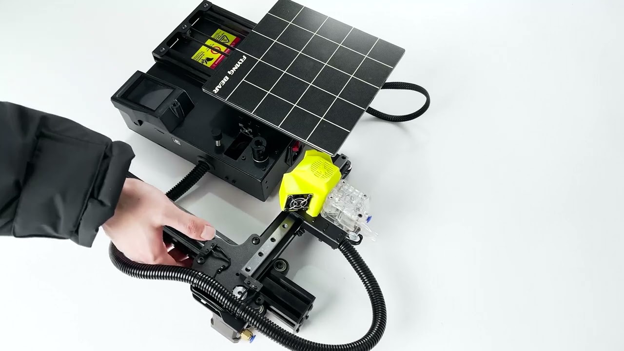 2.Install the XZ-axis modules Flying Bear Aone 3D Printer - YouTube