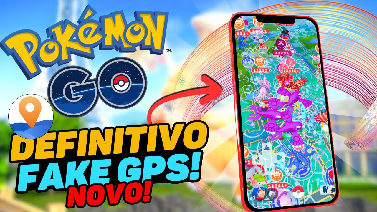 O Novo MELHOR FAKE GPS para POKEMON GO de ANDROID e IPHONE muito fácil ...