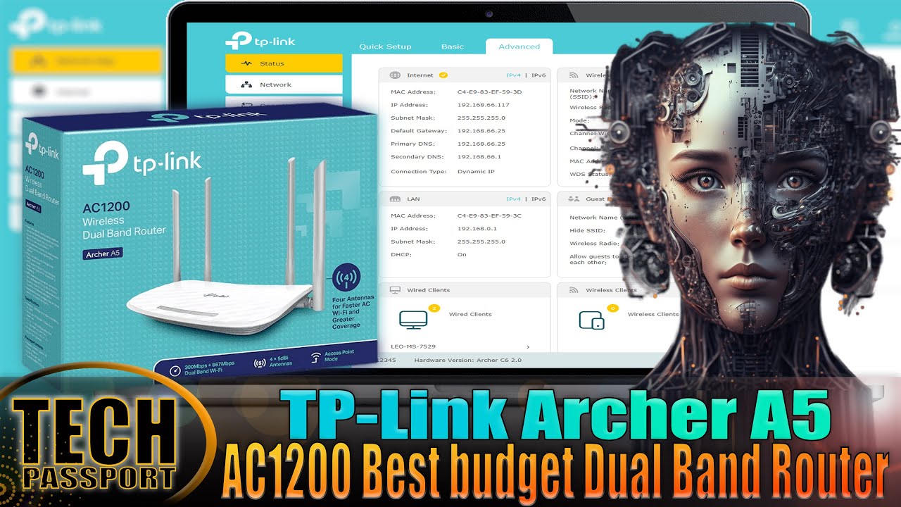 Unleash the Power of Your Home Network: TP-Link Archer A5 AC1200 ...