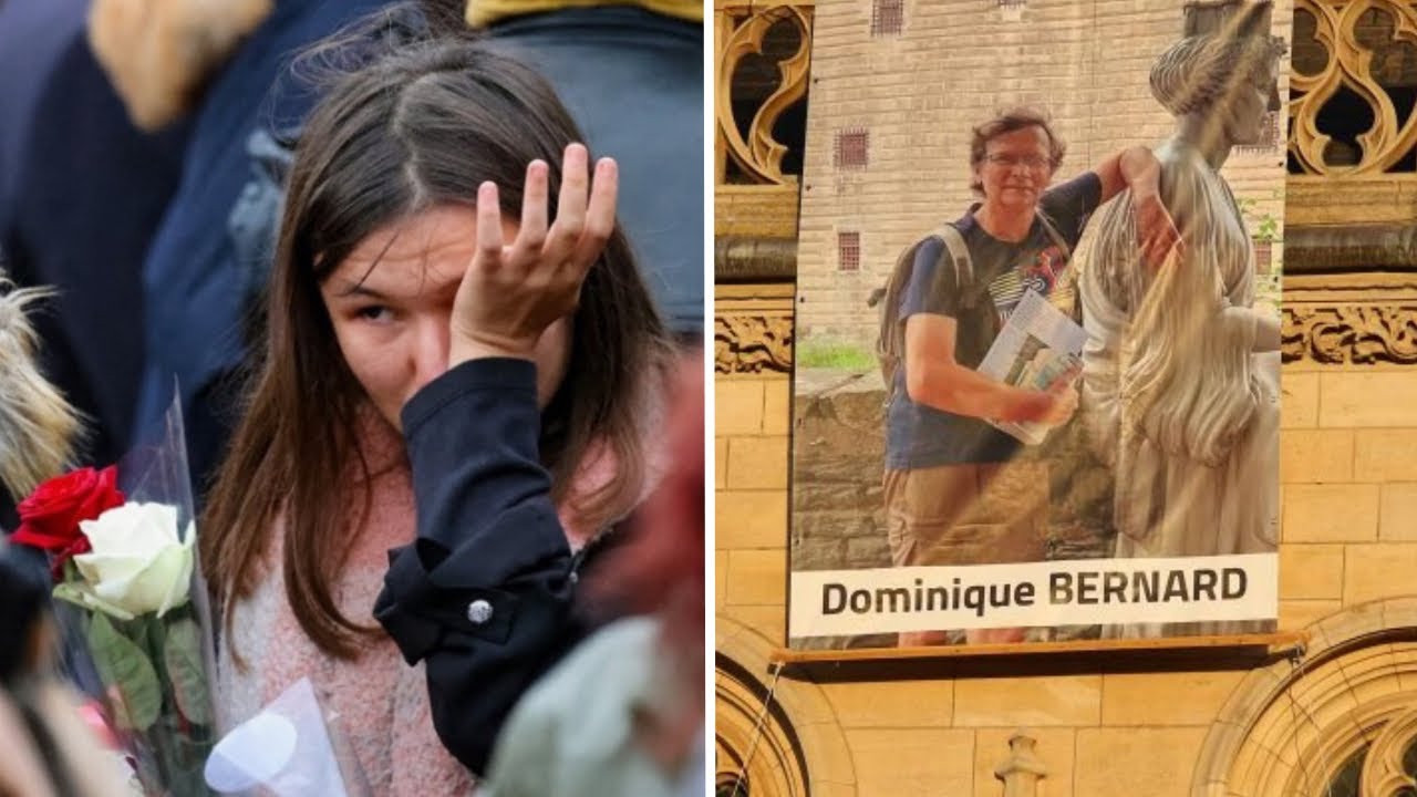 Obsèques de Dominique Bernard : Qui sont sa femme et ses filles ? Leurs ...
