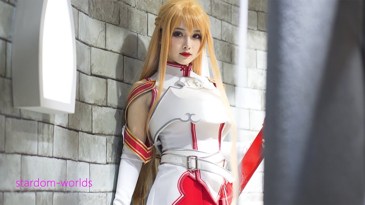 刀劍神域 結城明日奈 / アスナ コスプレ | SAO Asuna Cosplay | 코스프레 | 廣州漫展 BW2020 - YouTube
