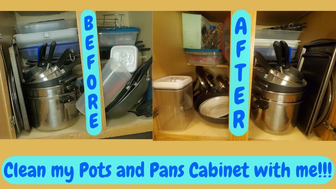 CLEAN WITH ME//Deep Clean the Kitchen part 2: Cleaning the pots and ...