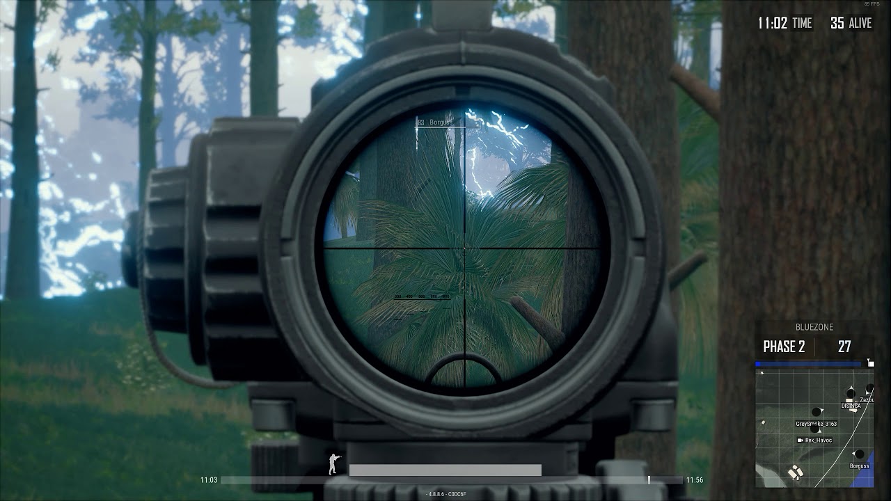 PUBG 6x scope vs 2x scope No.2 - YouTube