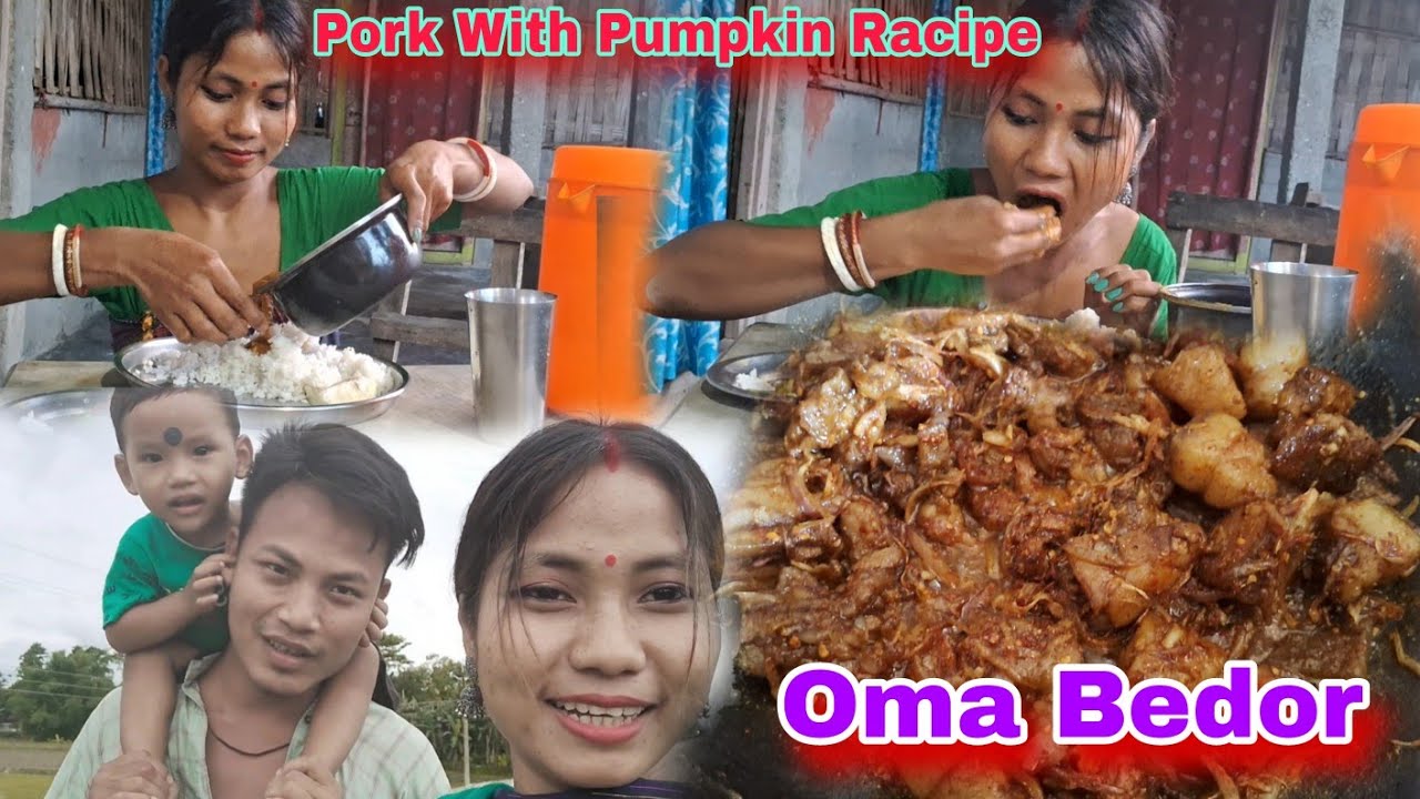 Pork With Pumpkin 🎃 Yummy Racipe 🤤 Rupa Kitchen - YouTube