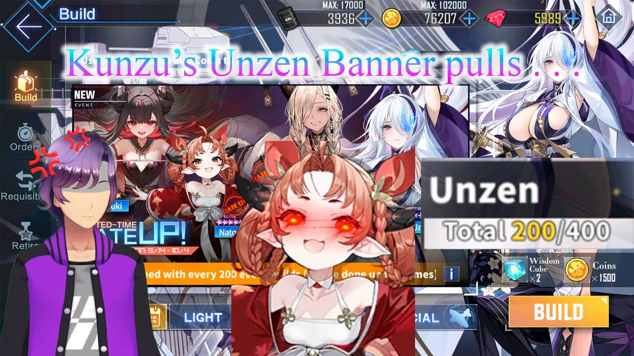 Azur Lane | Kunzu's Unzen Banner Pulls, My worst Luck for a long time ...