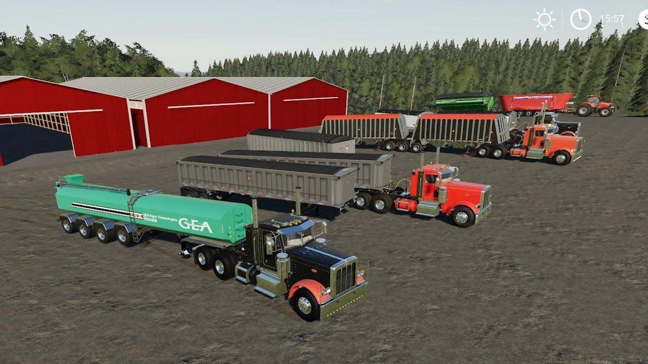 Lone Oak EP#69 | Slurry, Harvest | FS19 Timelapse |Farming Simulator 19 ...