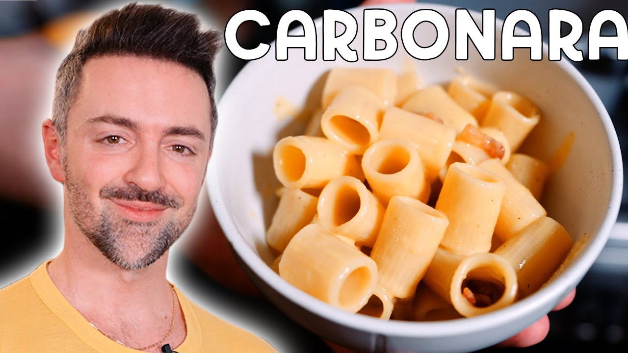 Matteo Lane Makes Carbonara (1 Million Subscriber Special) - YouTube
