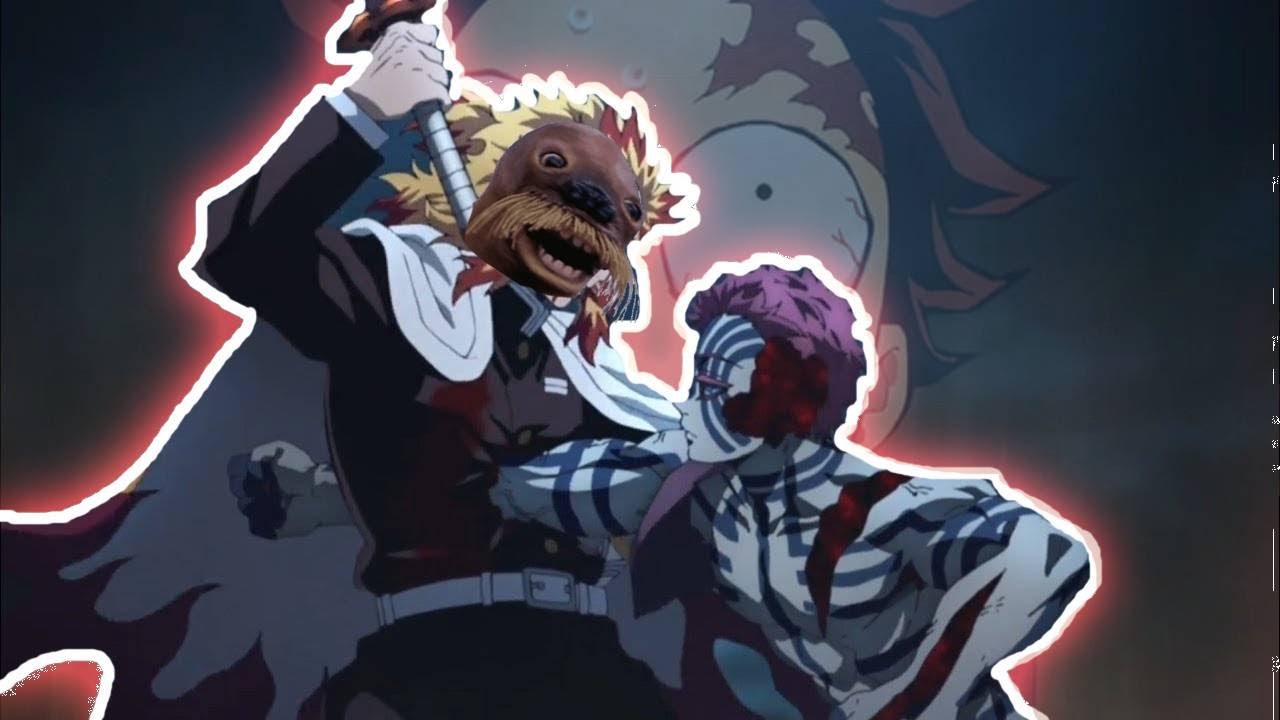 Cursed Akaza Fight - YouTube