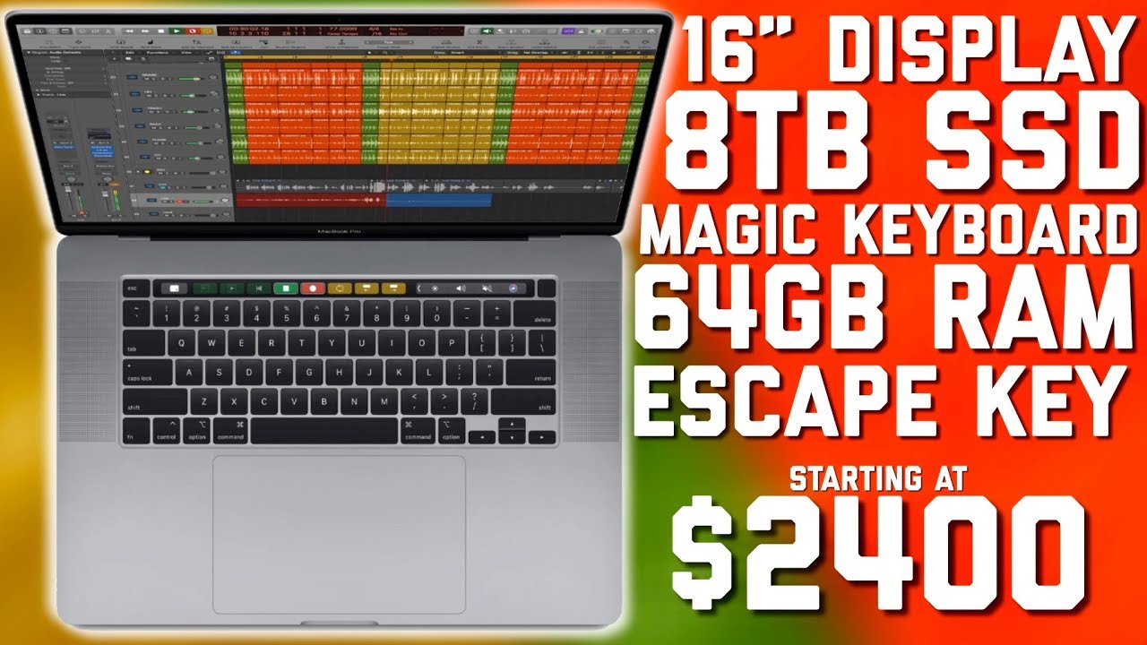 Apple introduces NEW 16" MacBook Pro with HUGE Upgrades - YouTube