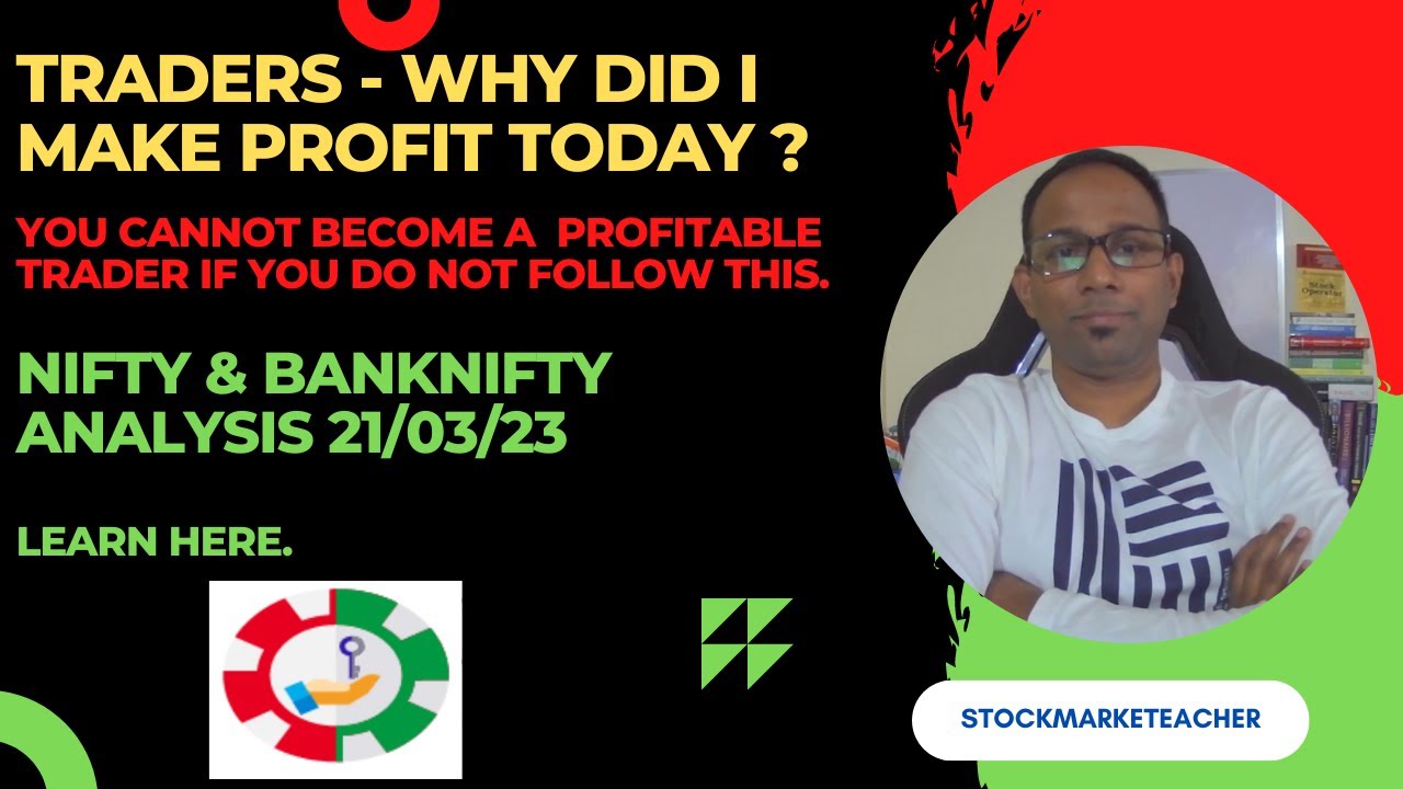 THIS IS THE SECRET TO DAY TRADING | 21-03-2023 | NIFTY INTRADAY TRADING ...