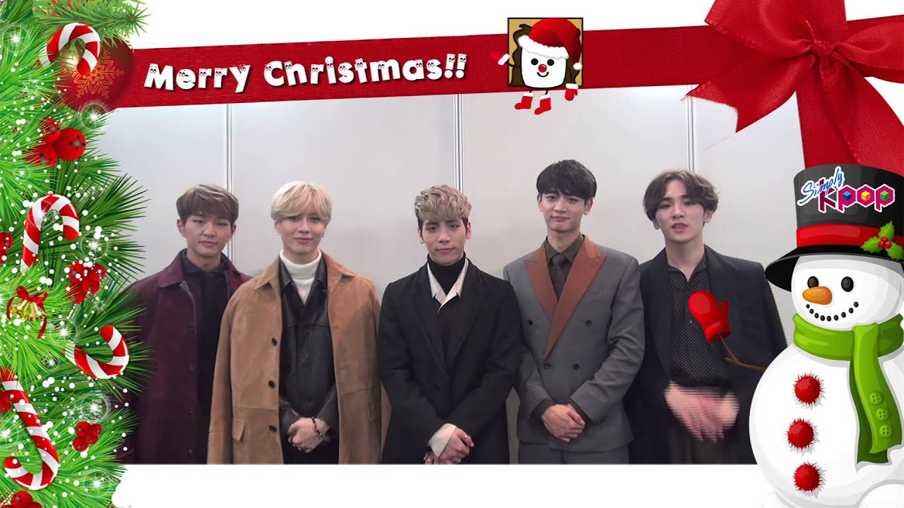 Simply K-Pop Christmas Greetings from SHINee - YouTube
