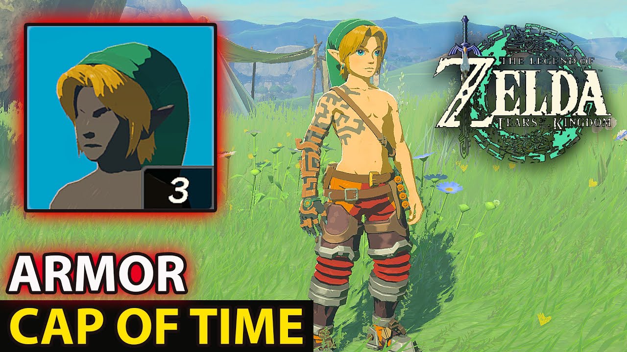 Where You Can Find Armor (Cap of Time) Location Guide In Zelda: Tears ...