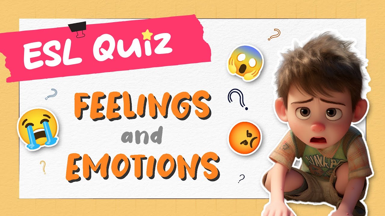 Feelings and emotions | Vocabulary and Listening Game - YouTube