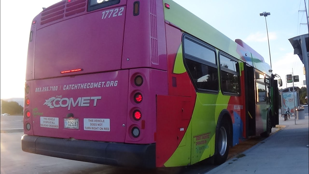 COMET # 722 2017 New Flyer XD35 Xcelsior - YouTube