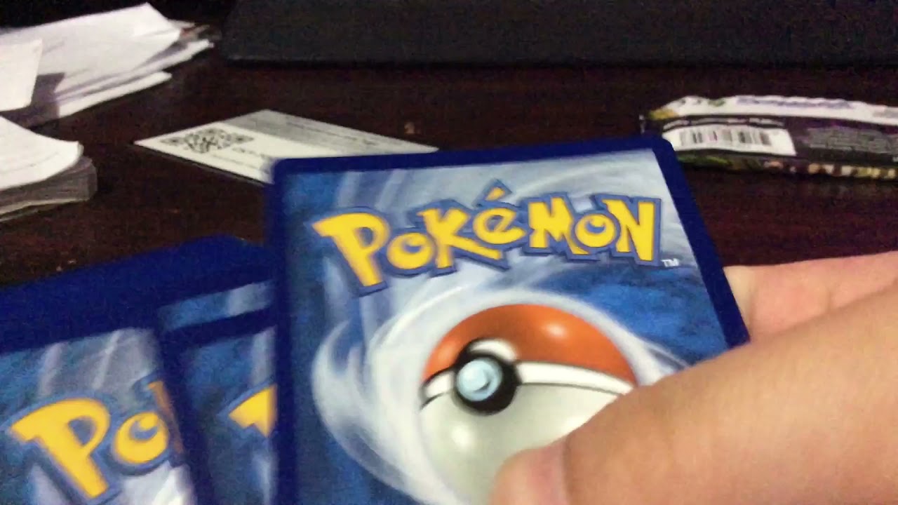 Pokémon pack opening - YouTube