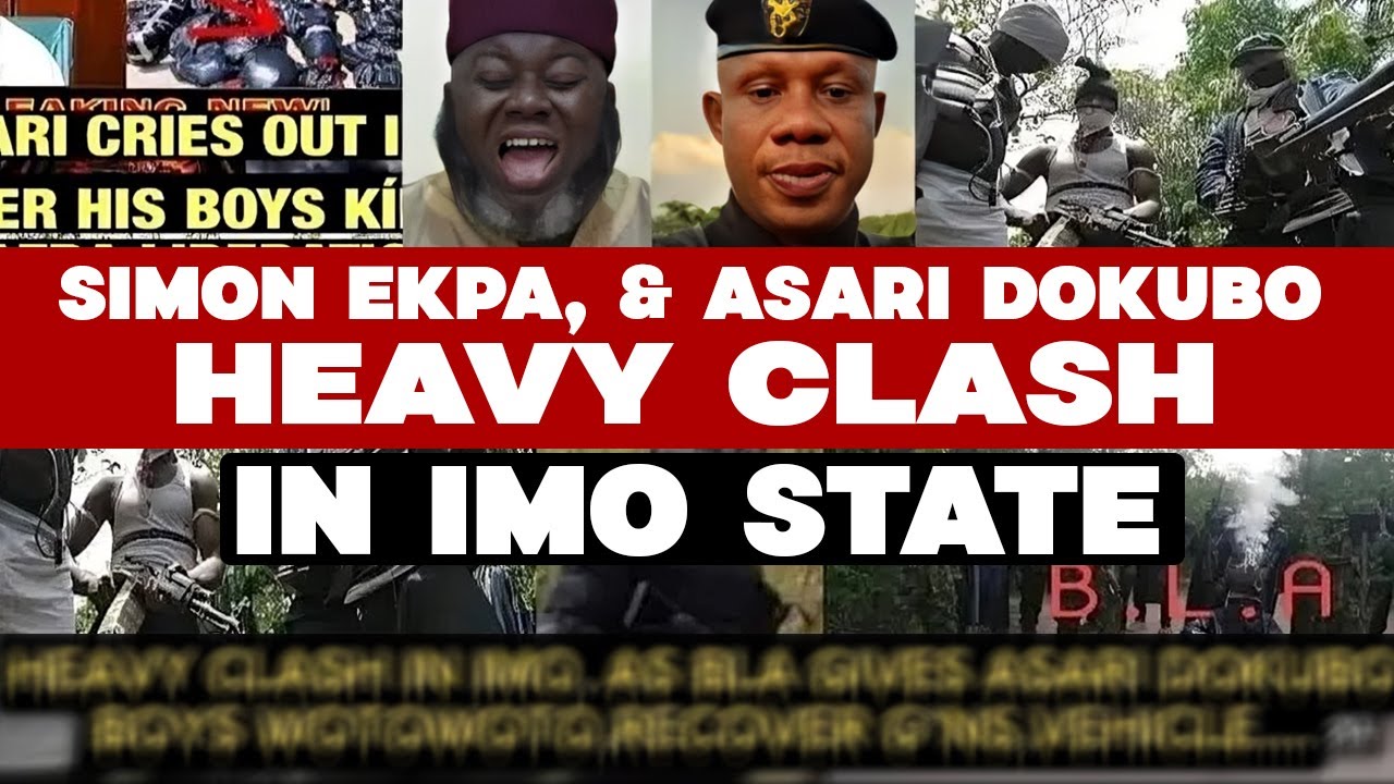 Abia & Imo States on Edge: Army, Simon Ekpa, & Asari Dokubo Standoff ...