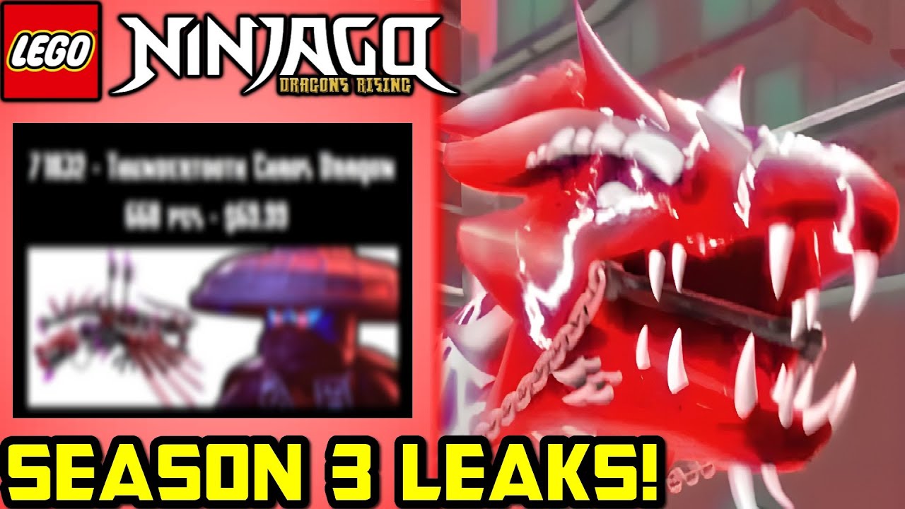 New 2025 Update! Thunder Dragon & Forbidden Five Element? 😈 Ninjago ...