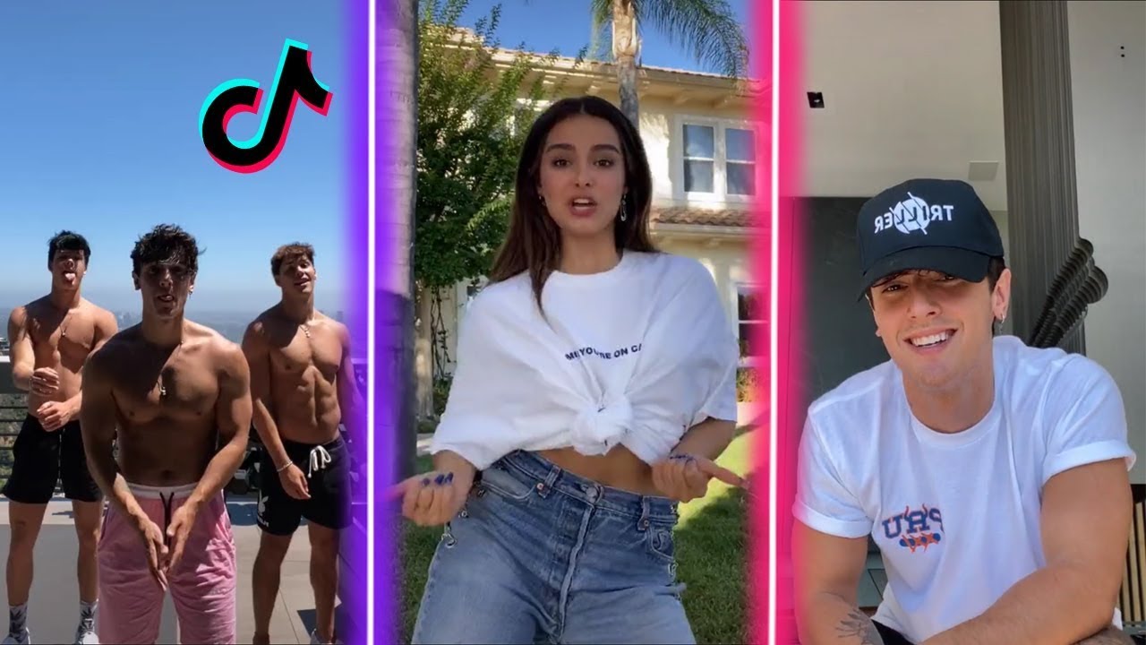 Ultimate Bryce Hall & Addison Rae TikTok Compilation Of August 2020 #4 ...