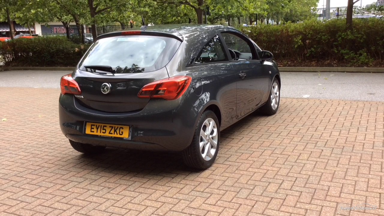 VAUXHALL CORSA EXCITE AC ECOFLEX GREY 2015 - YouTube