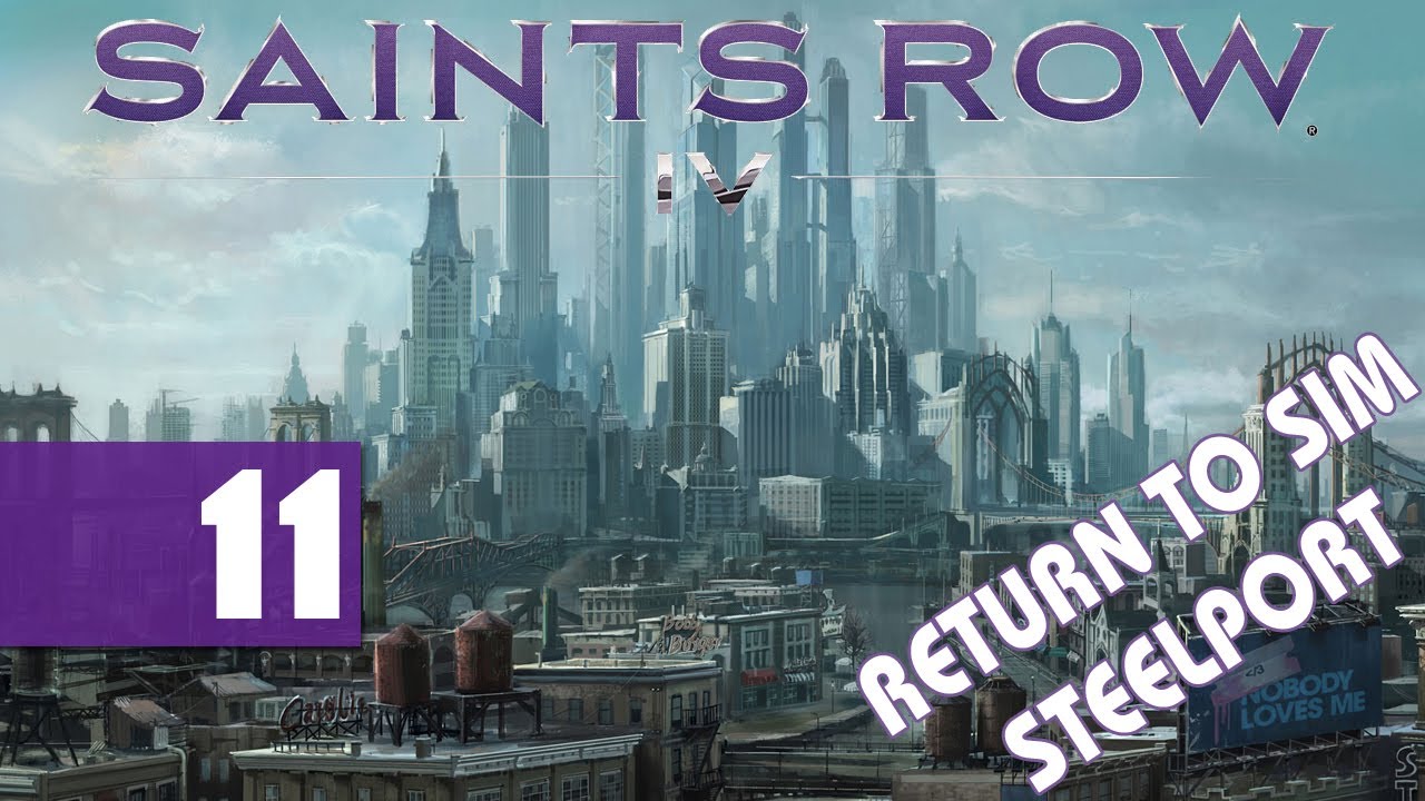 Saints Row 4 - Walkthrough - Return To Sim Steelport - Part 11 - Comes ...