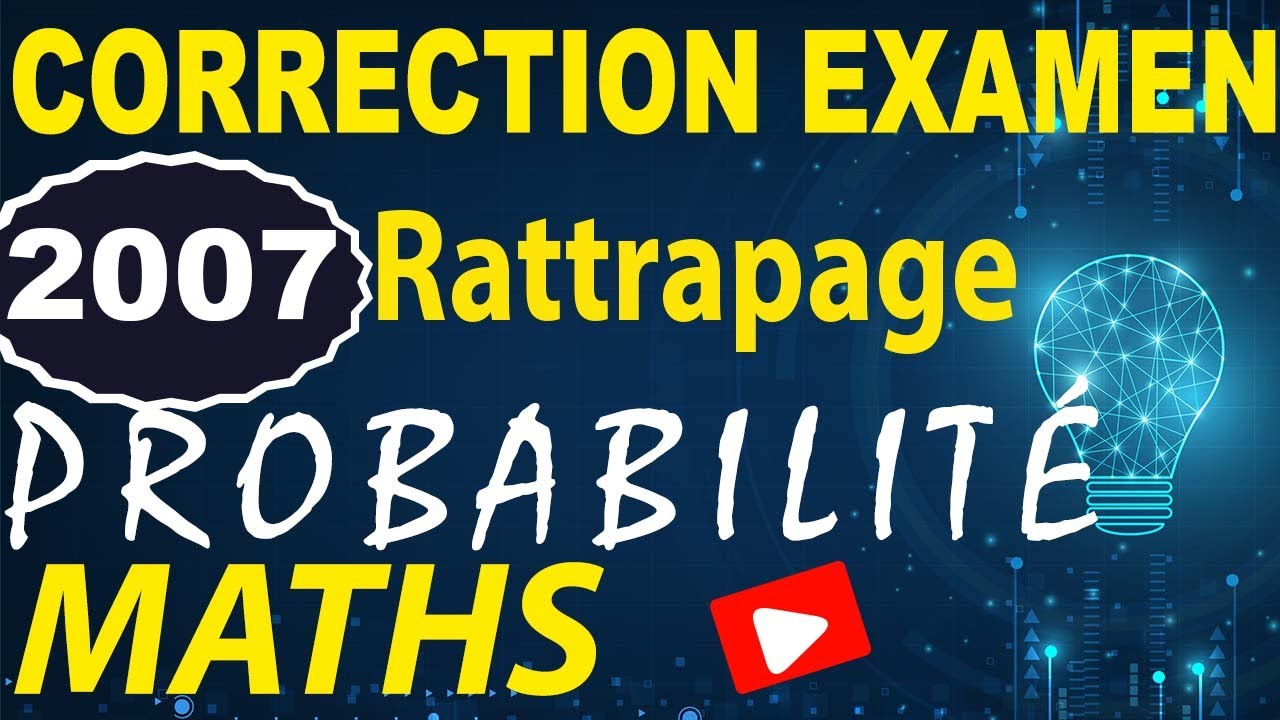 correction examen #maths national rattrapage 2007 calcul des ...