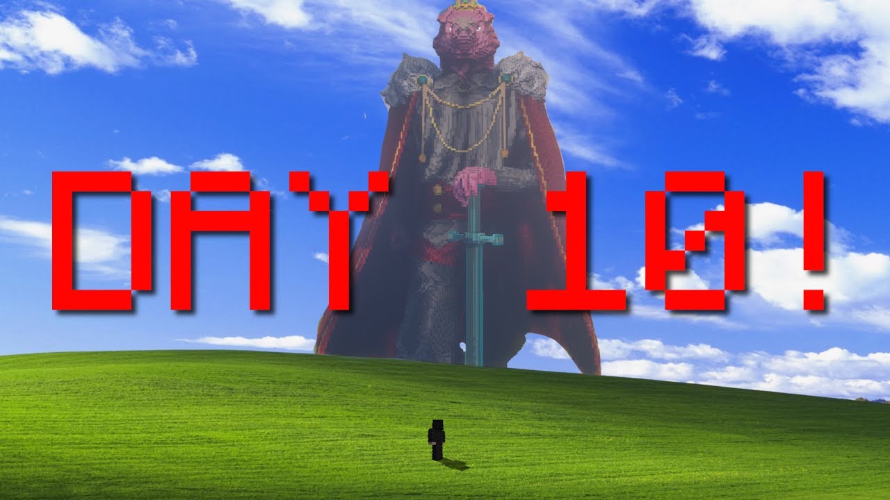 1000 Clones Build Technoblade | DAY 10 [35% Done] - YouTube