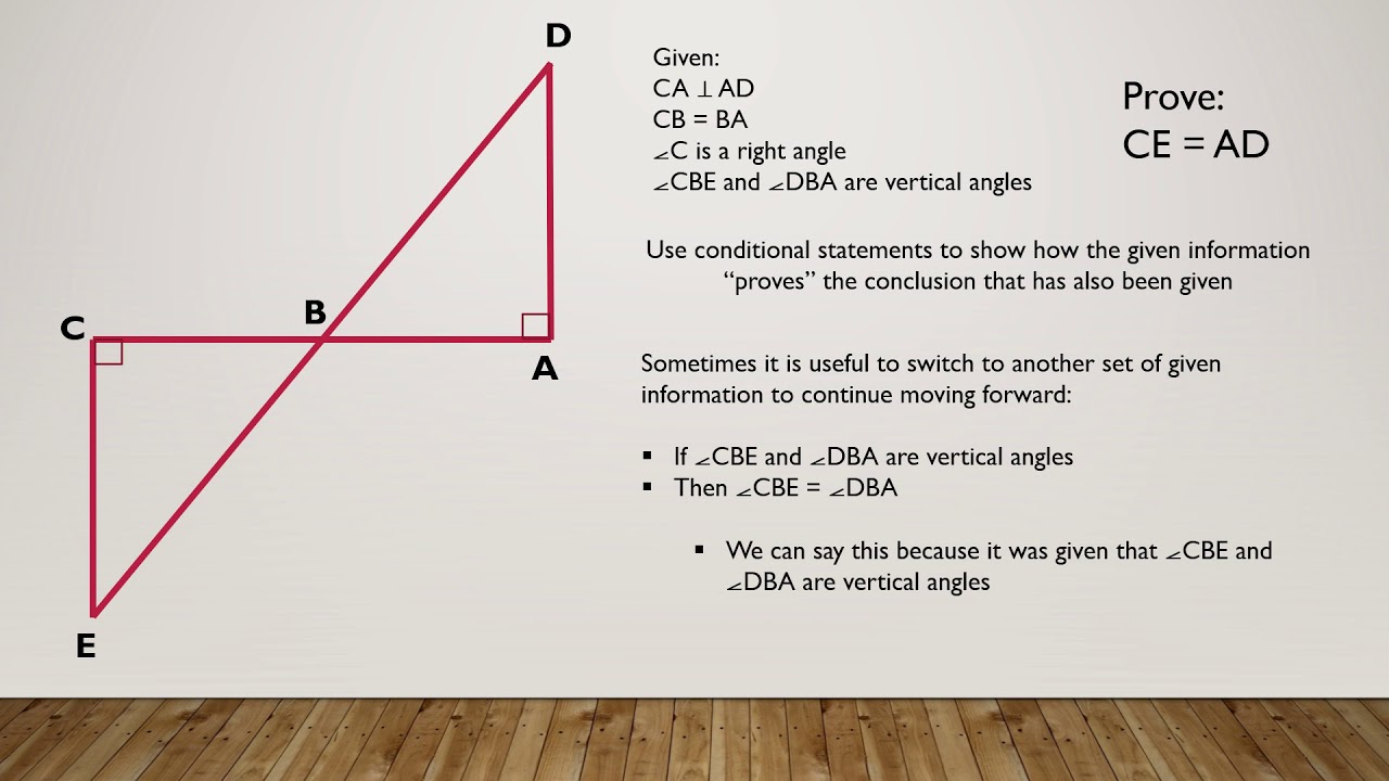Geometry: Seeing, Doing, Understanding - Lesson 4.4 Congruence Proofs ...