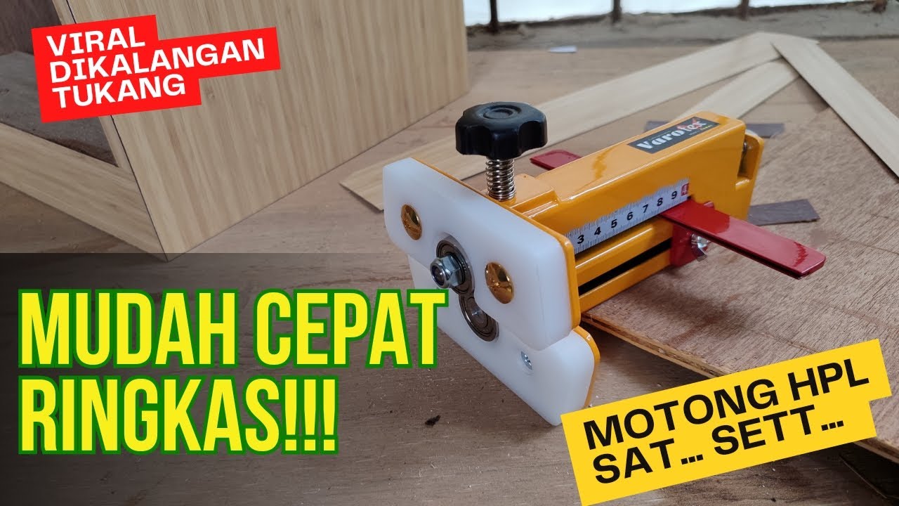VAROTEX V2 // review alat potong hpl dan edging #woodworking #mebelhpl ...