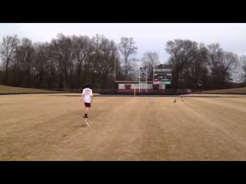 Chance Poore kicking - YouTube