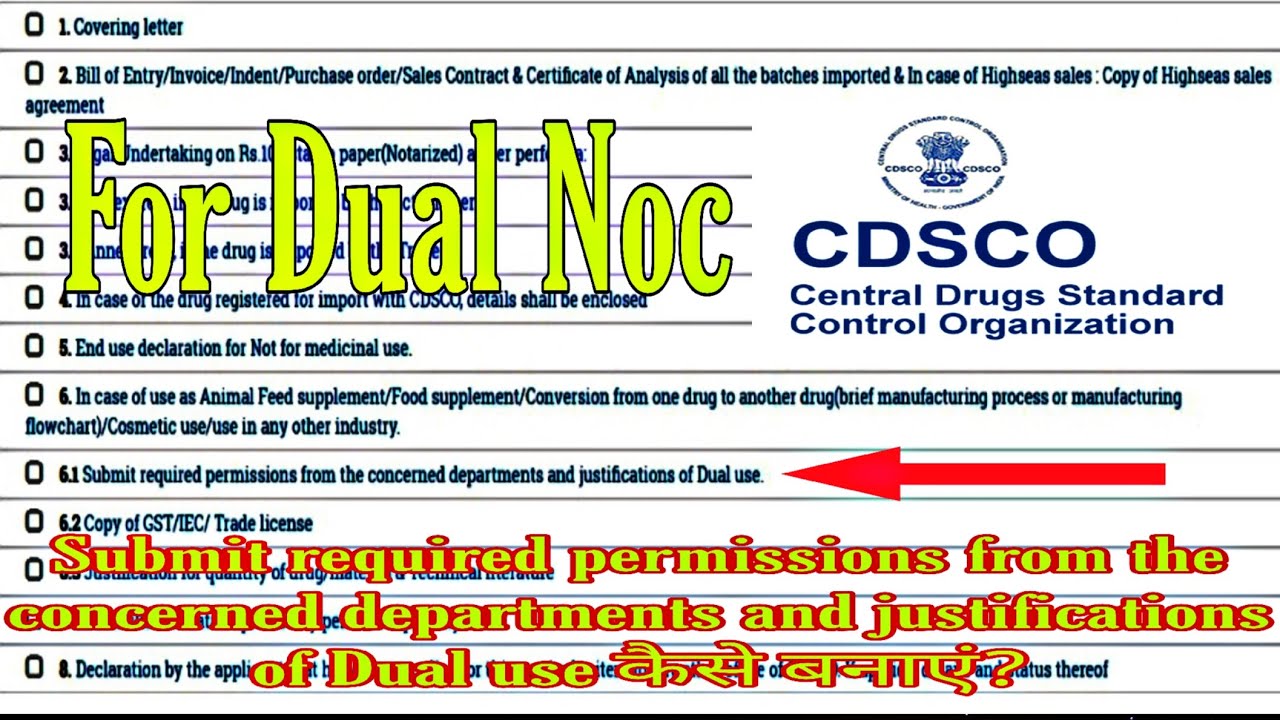How to made Submit required permissions from the concerned departments ...