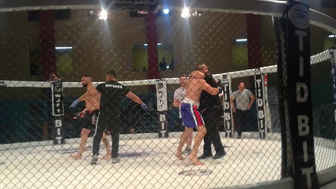 Giorgi Khubejashvili (Mishicha) Geo VS Iran Fighter MMA Tbilisi 2019 ...